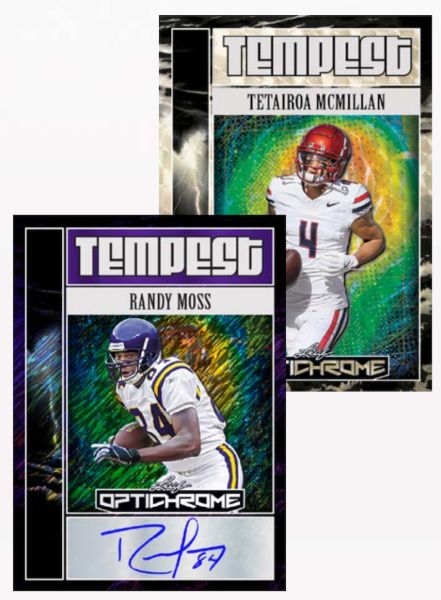 2025 Leaf Optichrome Football Checklist, Box Info