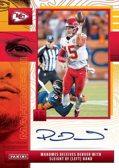 2025 Panini Patrick Mahomes Autograph Collection Checklist