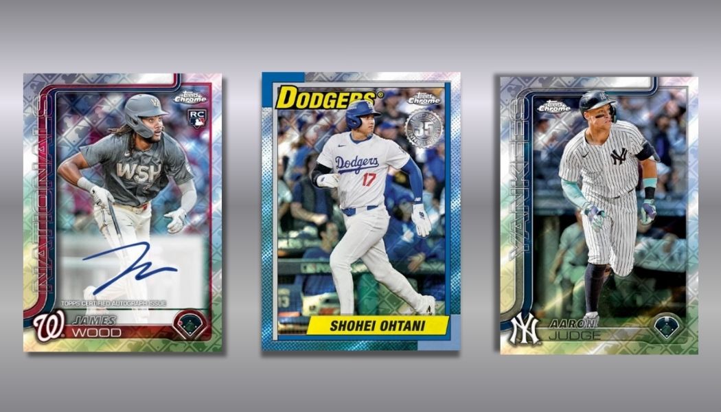 2025 Topps Chrome Logofractor Baseball Checklist, Box Info