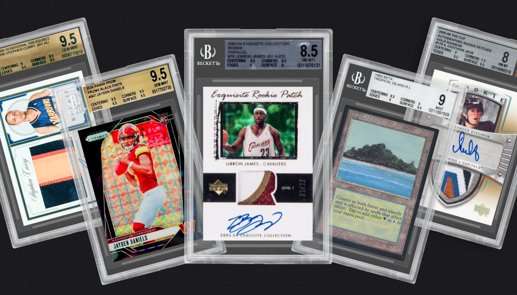 Top Beckett-Graded Cards Auctioned in the First Half of 2025