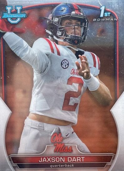 Preseason Success Stirring Jaxson Dart Card Movement in the Hobby ...