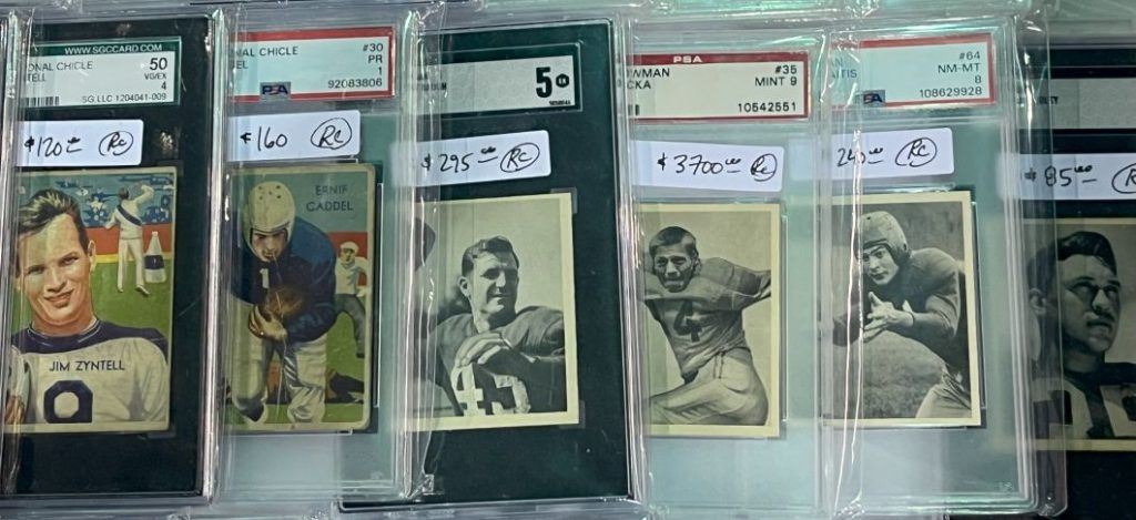 Rare Vintage Football Cards at the National Sports Collector Convention ...