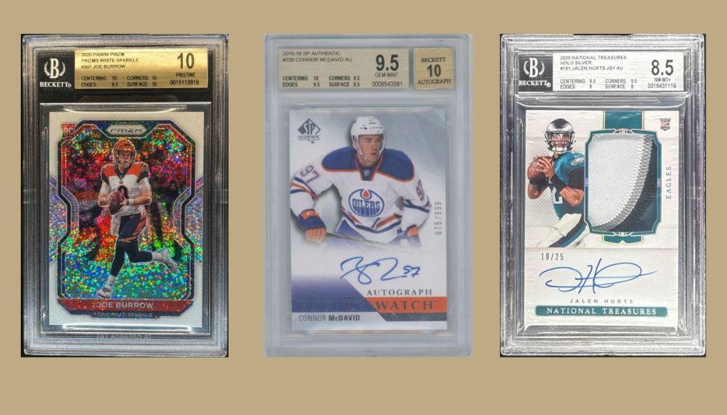 Notable BGS Grading Sports Card Sales From August 2-8