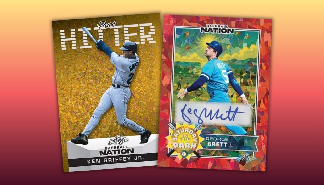 2025 Leaf Baseball Nation Checklist Details, Box Info