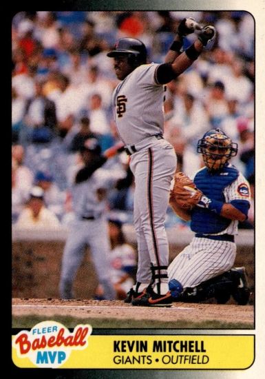 Kevin Mitchell, the Unlikely National League MVP - Beckett News