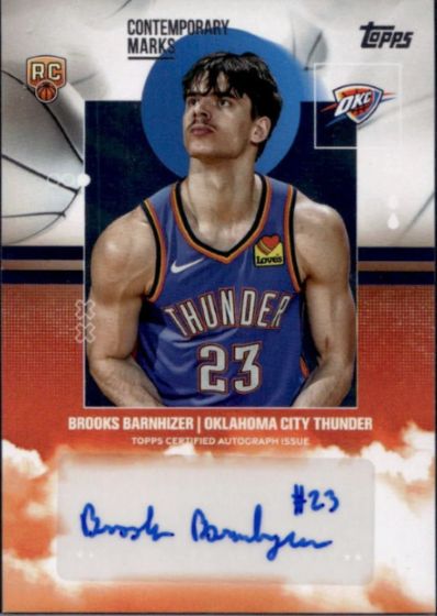 Brooks Barnhizer is First to Wear Topps NBA Rookie Debut Patch
