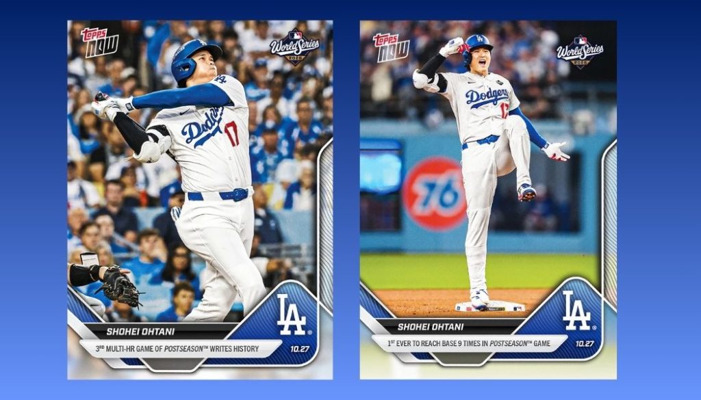 Can Shohei Ohtani's World Series Topps Now Card Make History, Too?