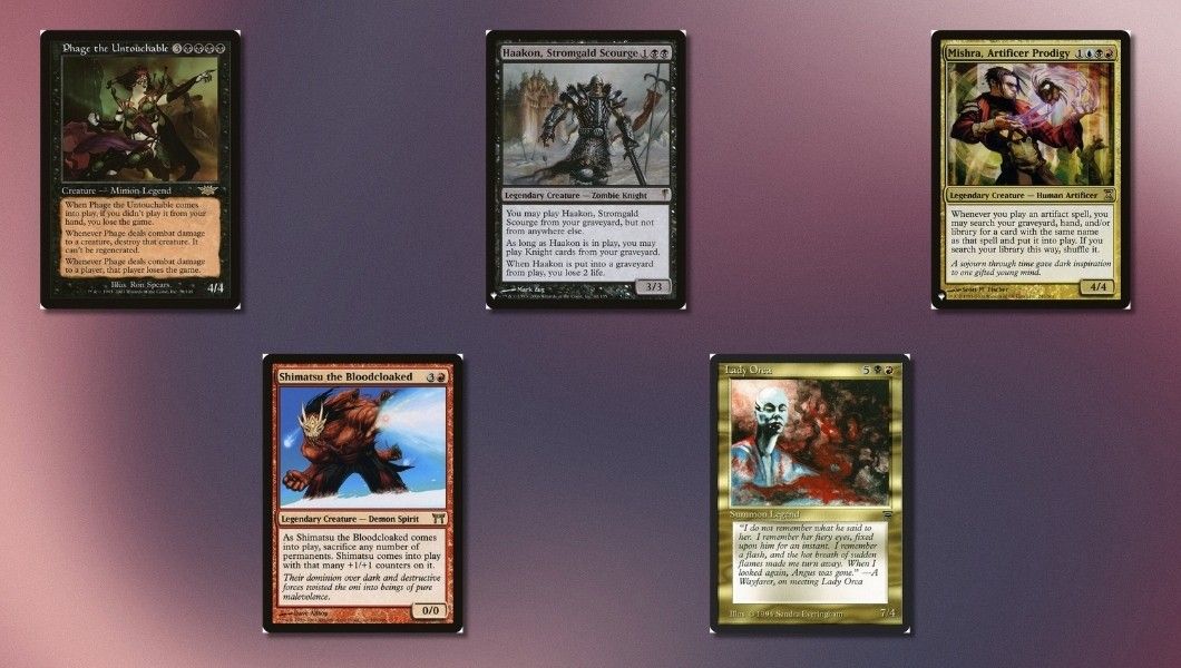 The Top Five Weakest Magic: The Gathering Commanders of All Time ...