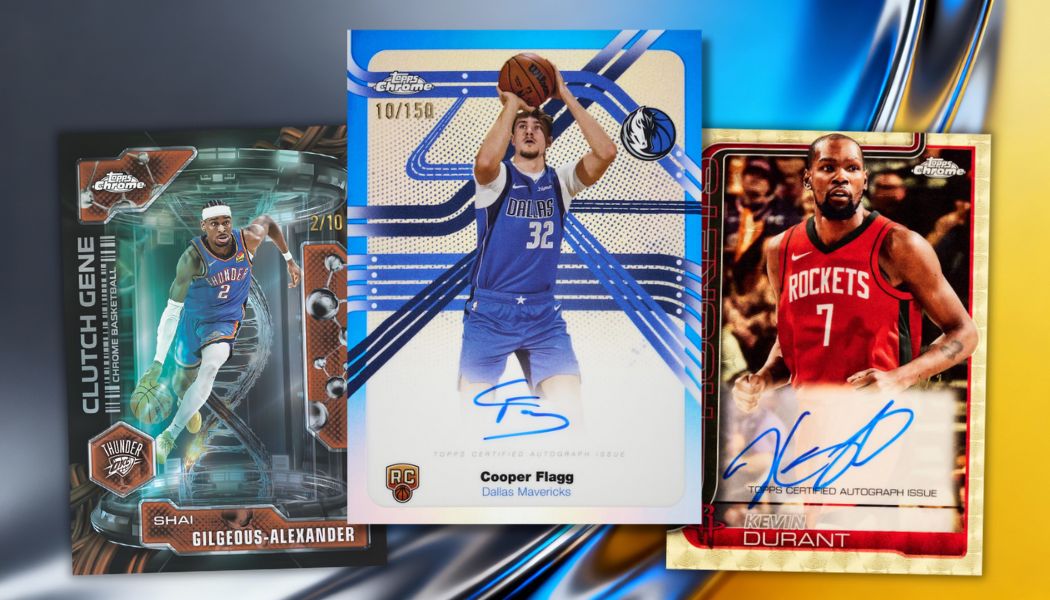 2025-26 Topps Chrome Basketball Checklist, Team Sets, Box Info