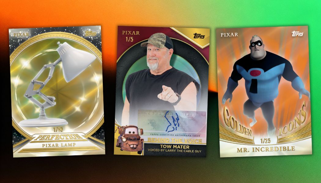 2025 Topps Pixar Gold Checklist, Box Info, Pre-Order Date