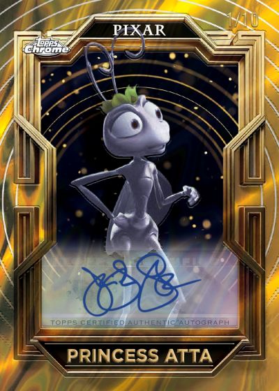 2025 Topps Pixar Gold Checklist, Box Info, Pre-Order Date