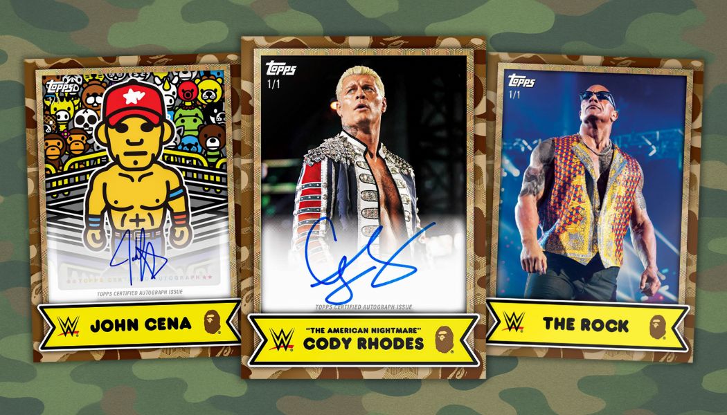 2025 Topps WWE x BAPE Wrestling Checklist, Box Info, Details