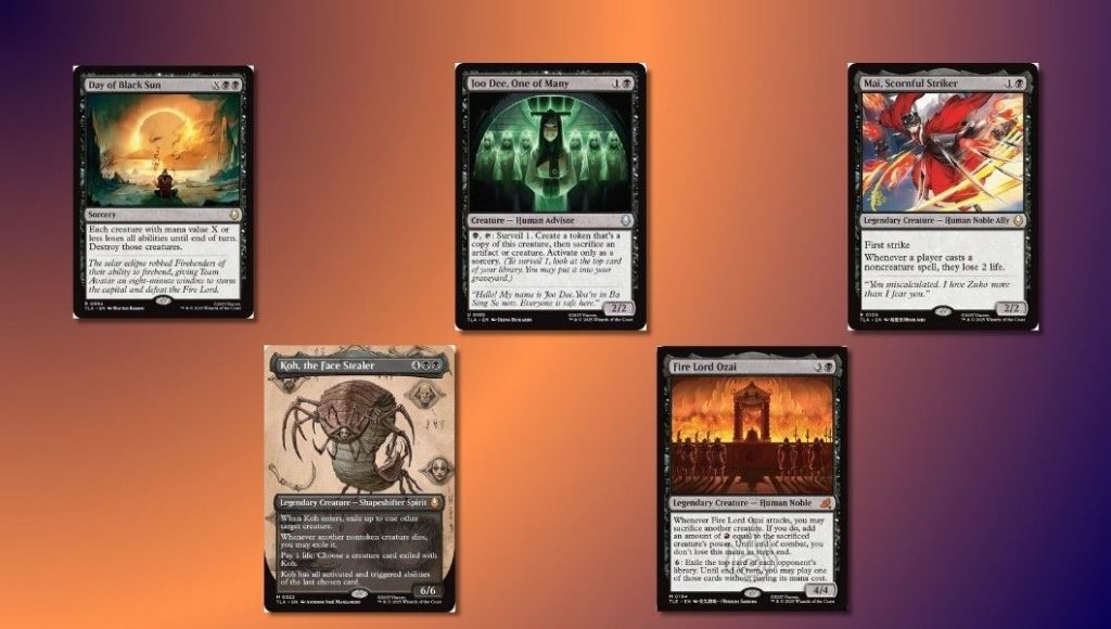 The 5 Best Black Cards in MTG Avatar: The Last Airbender - Beckett News