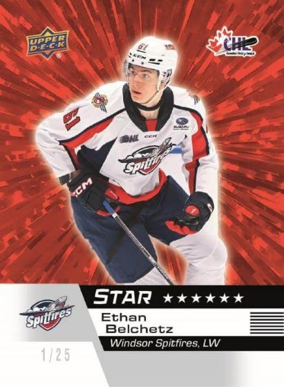 2025-26 Upper Deck CHL Hockey Checklist Details, Box Info