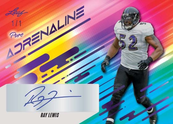 2025 Leaf Eclectic Signature Series Football Checklist, Box Info