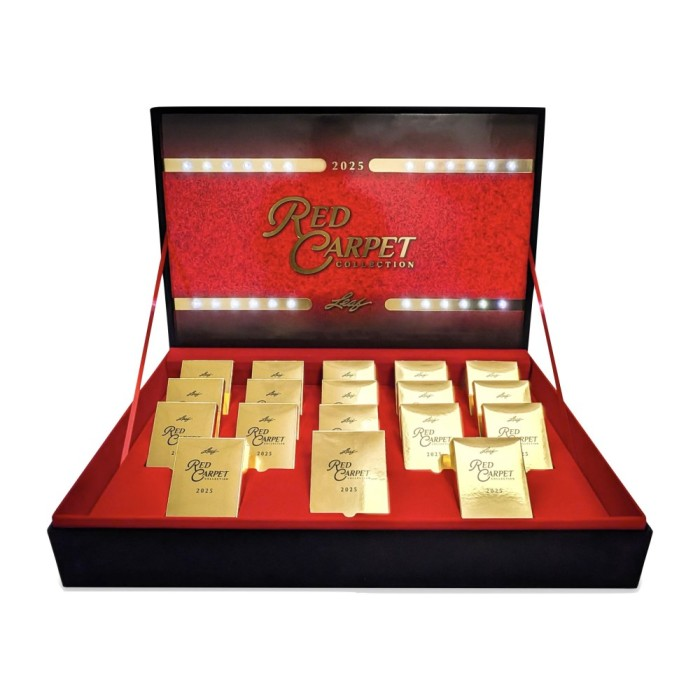 2025 Leaf Red Carpet Checklist, Box Info, Release Date