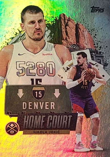 Non-Serial Numbered 2025-26 Topps Nikola Jokic Cards Top Early Market ...