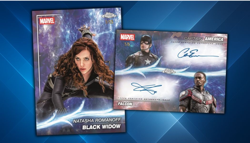 2025 Topps Marvel Studios Chrome Sapphire Checklist